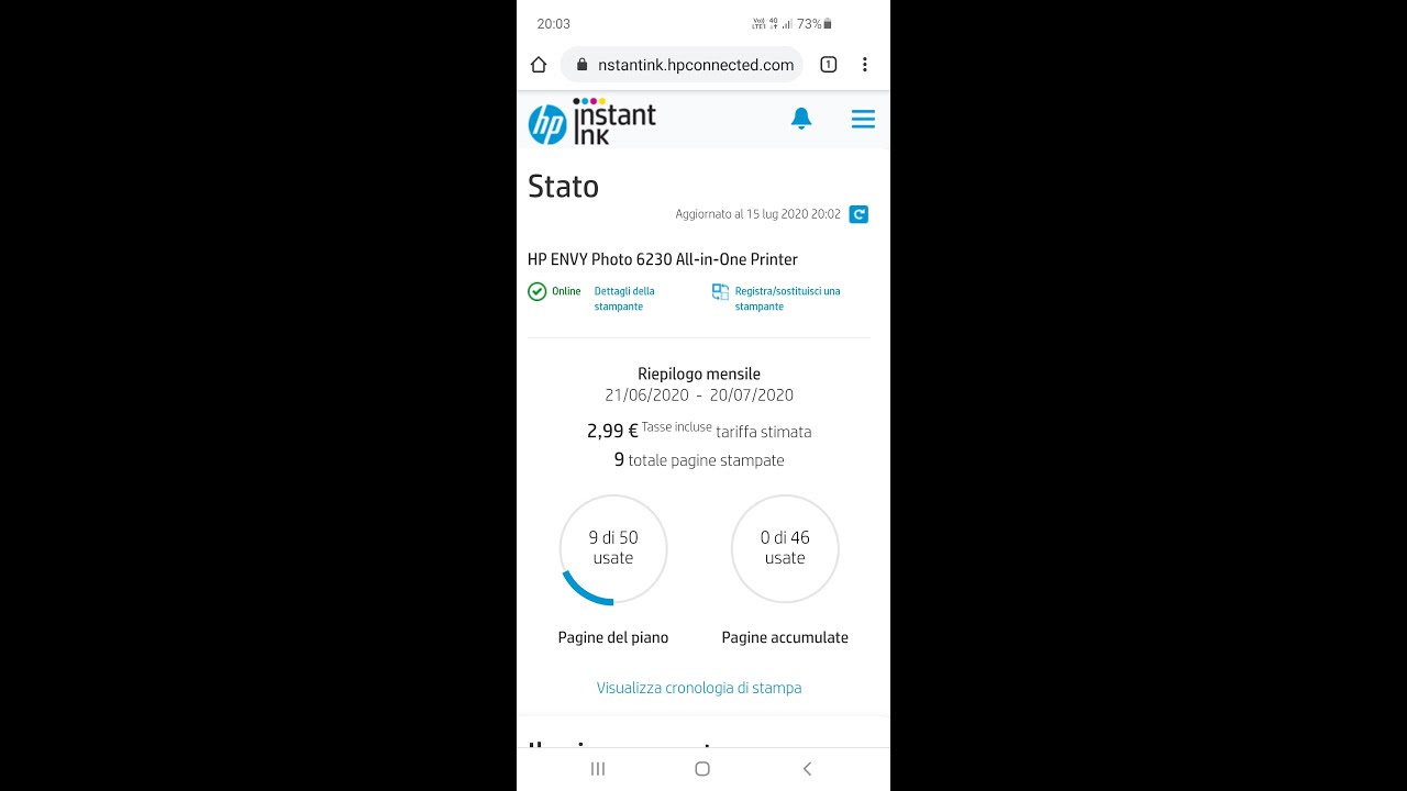 Come funziona HP Instant Ink - YouTube