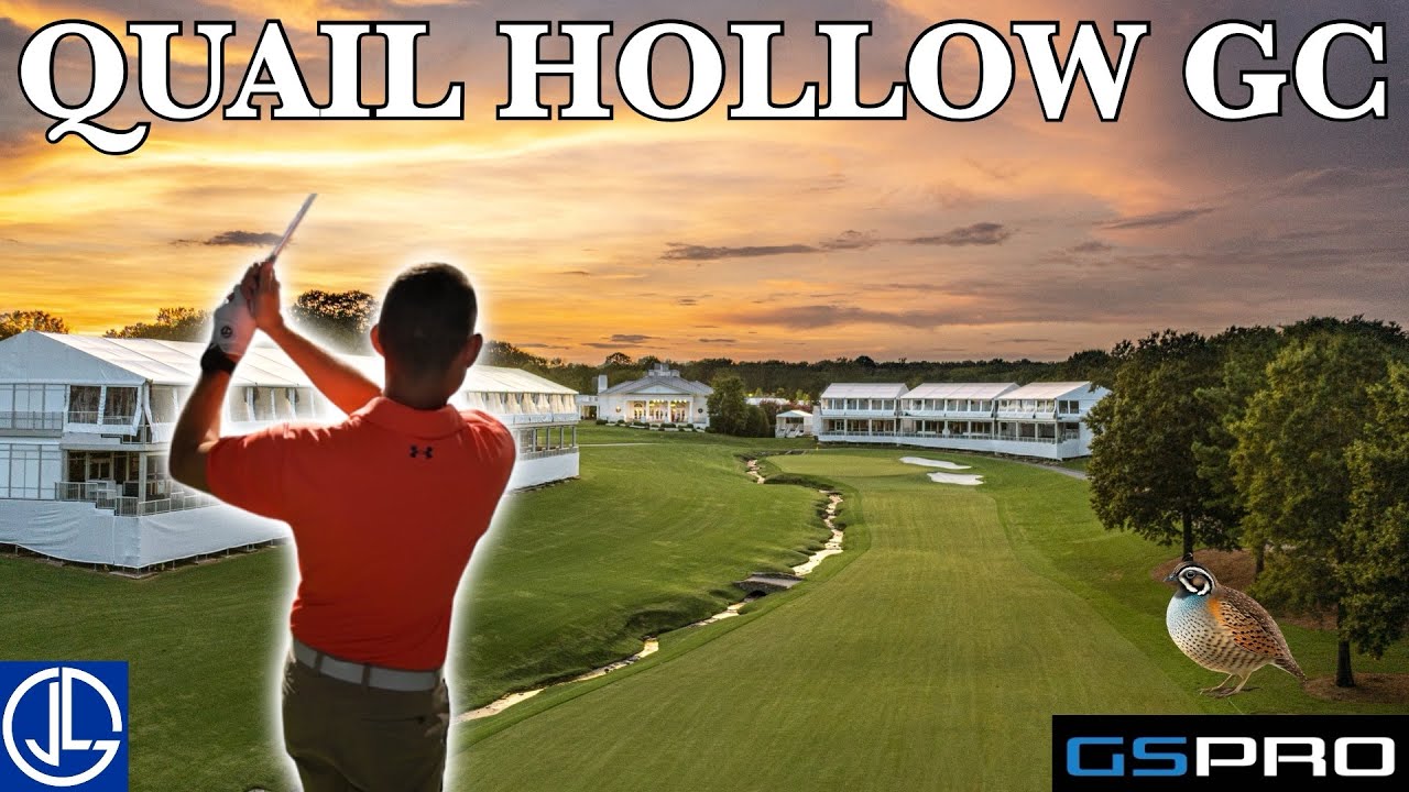 Checking out Quail Hollow on GS Pro! This course does not disappoint ...