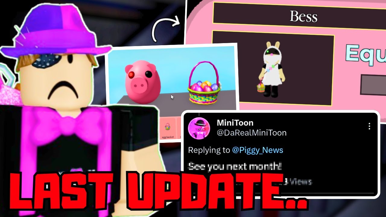 NEW PIGGY UPDATE OUT NOW + LAST EASTER UPDATE.. + UPDATE DRAMA + MORE ...