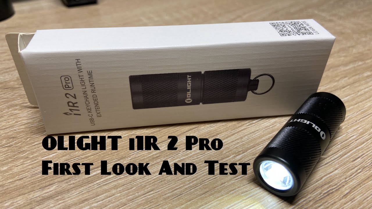 OLIGHT i1R 2 Pro First Look And Test - YouTube