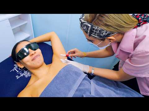 ASMR: My Permanent FULL BODY Japanese IPL Laser Hair Removal Journey Ep.3