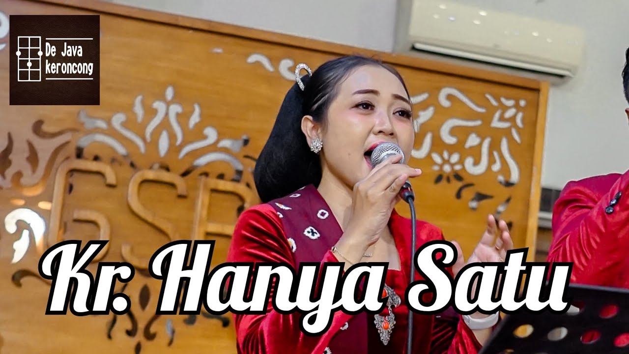 KERONCONG HANYA SATU - DE JAVA KERONCONG - YouTube