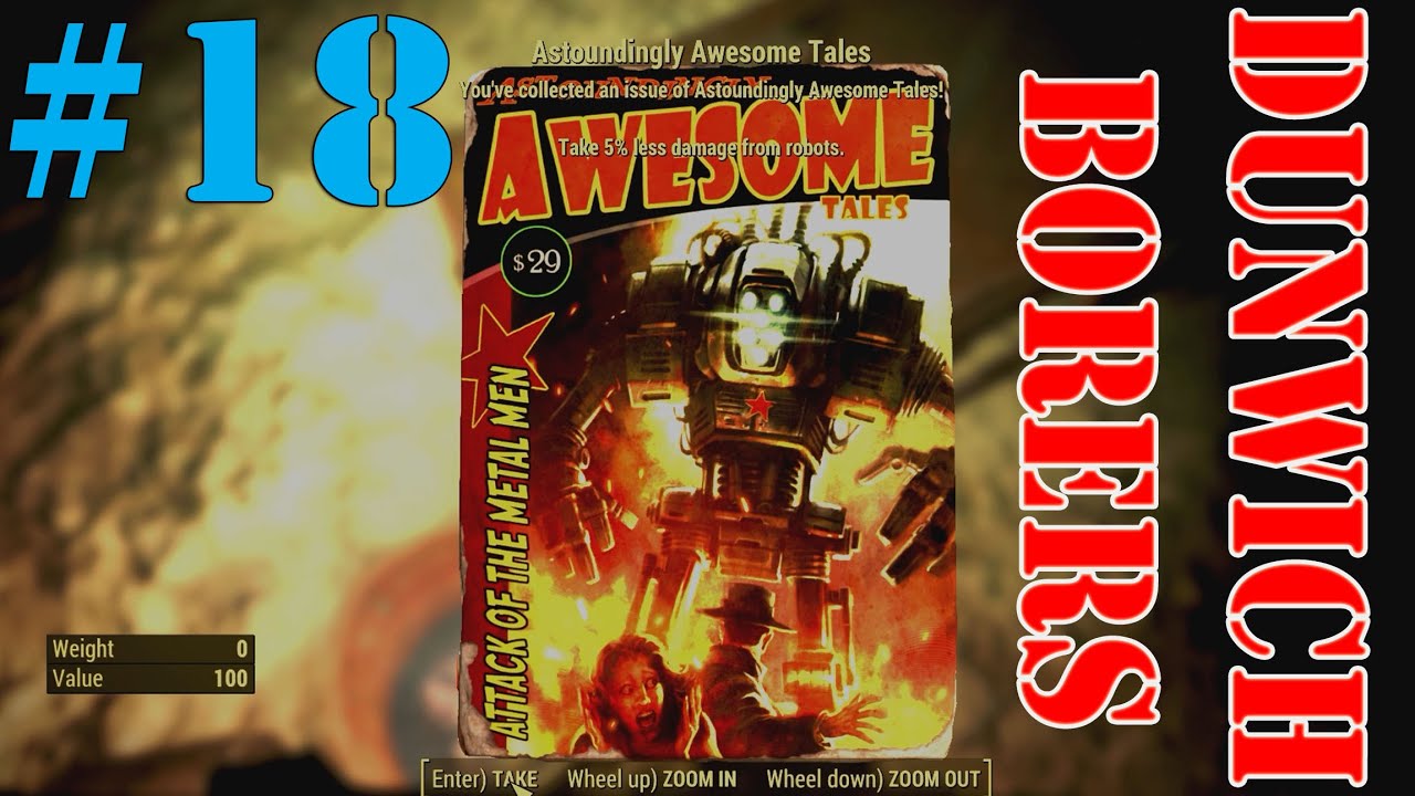 Fallout 4 Gameplay Dunwich Borers Walkthrough - YouTube