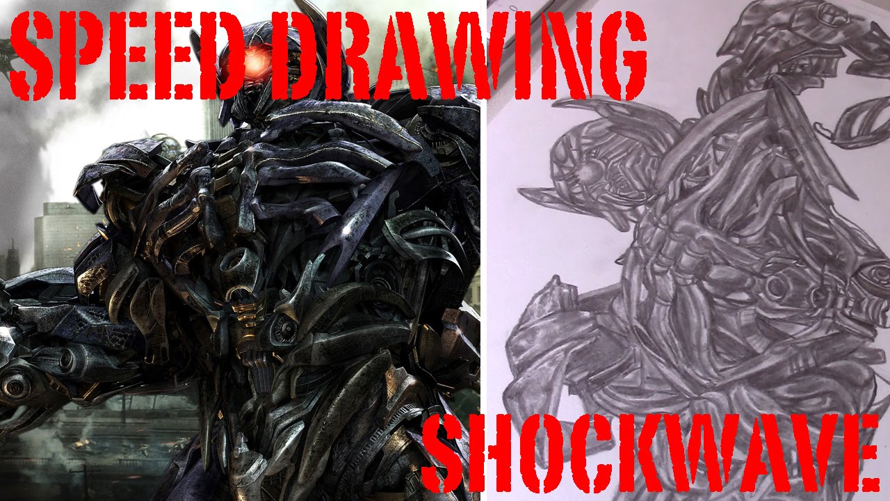 SPEED DRAWING: Shockwave [TRANSFORMERS 3] - YouTube