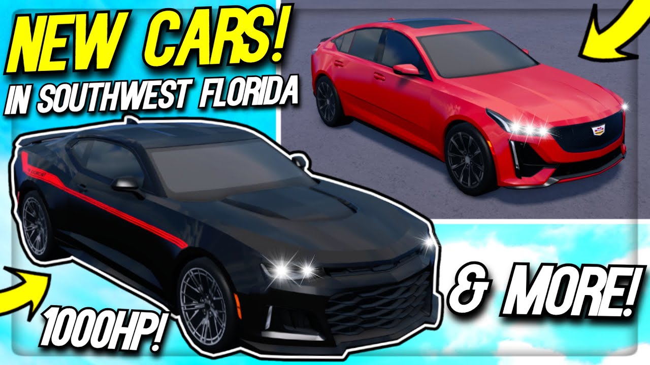 *NEW* CARS & 1000HP CAMARO SOON IN SOUTHWEST FLORIDA ROBLOX! - YouTube