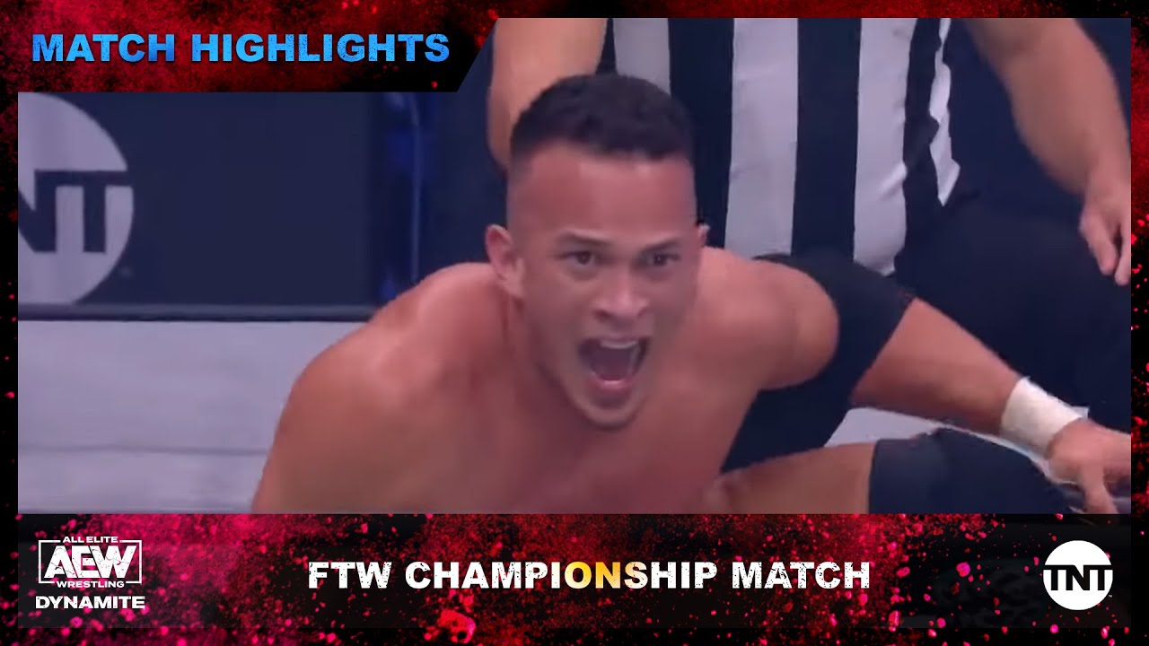 Brian Cage Defends the FTW Championship Against Ricky Starks - YouTube