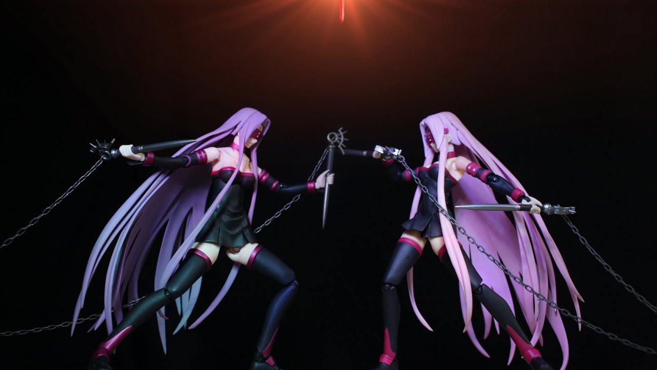 Battle of Fates | figma Rider 1.0 F vs figma Rider 2.0 (stop-motion ...