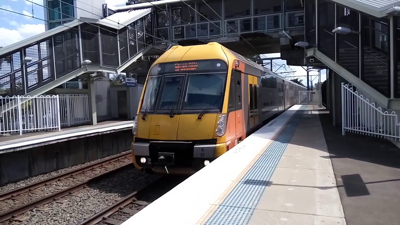 Sydney Trains Werrington Station - YouTube
