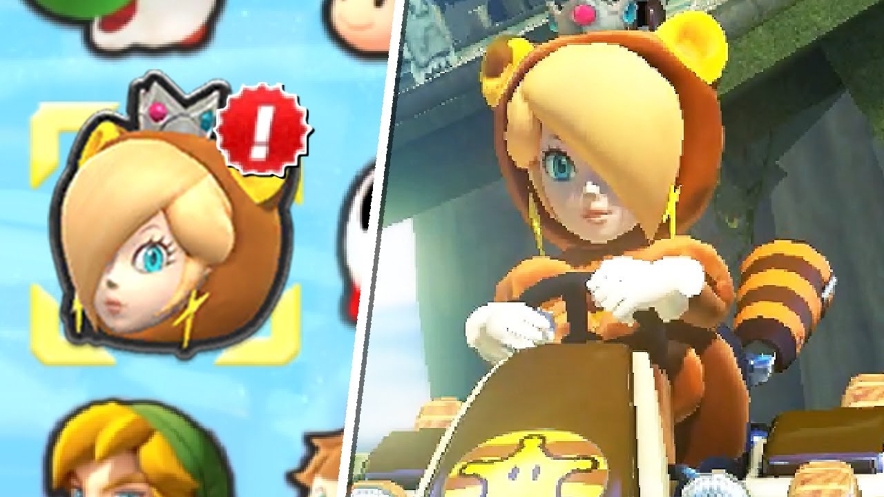 Super Mario 3d World Tanooki Rosalina Super Mario 3D Land Tanooki