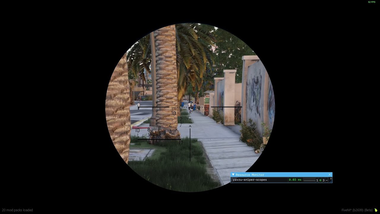 FiveM yavzu custom scope script - YouTube