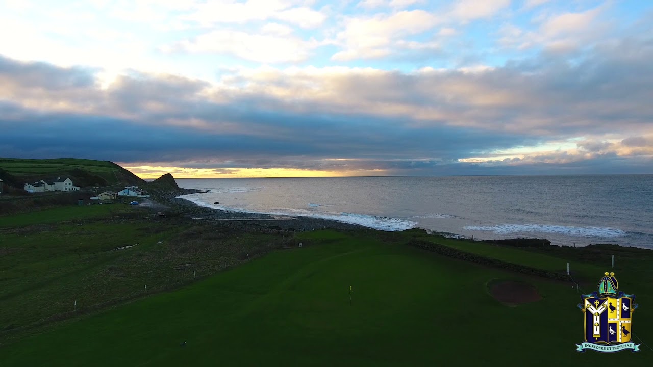 St Bees School Golf Course - January 2018 - YouTube