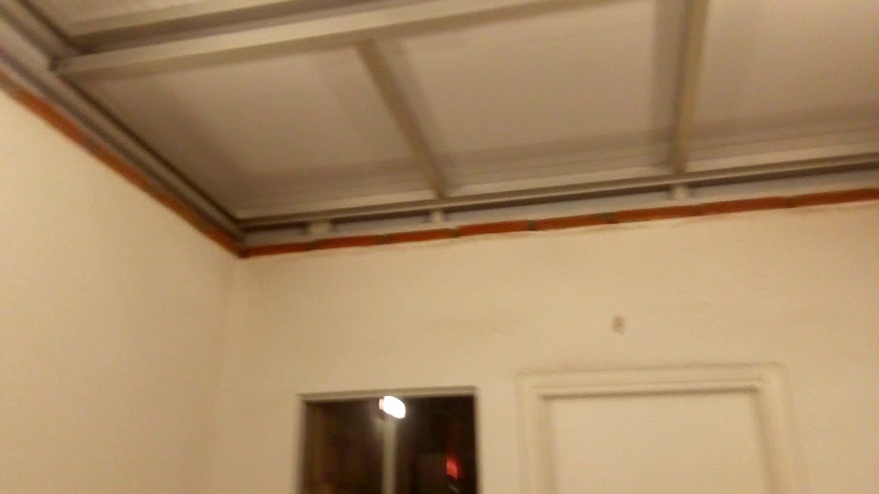 TECHOS ELEVADOS FIJÓS Y CORREDIZOS - YouTube