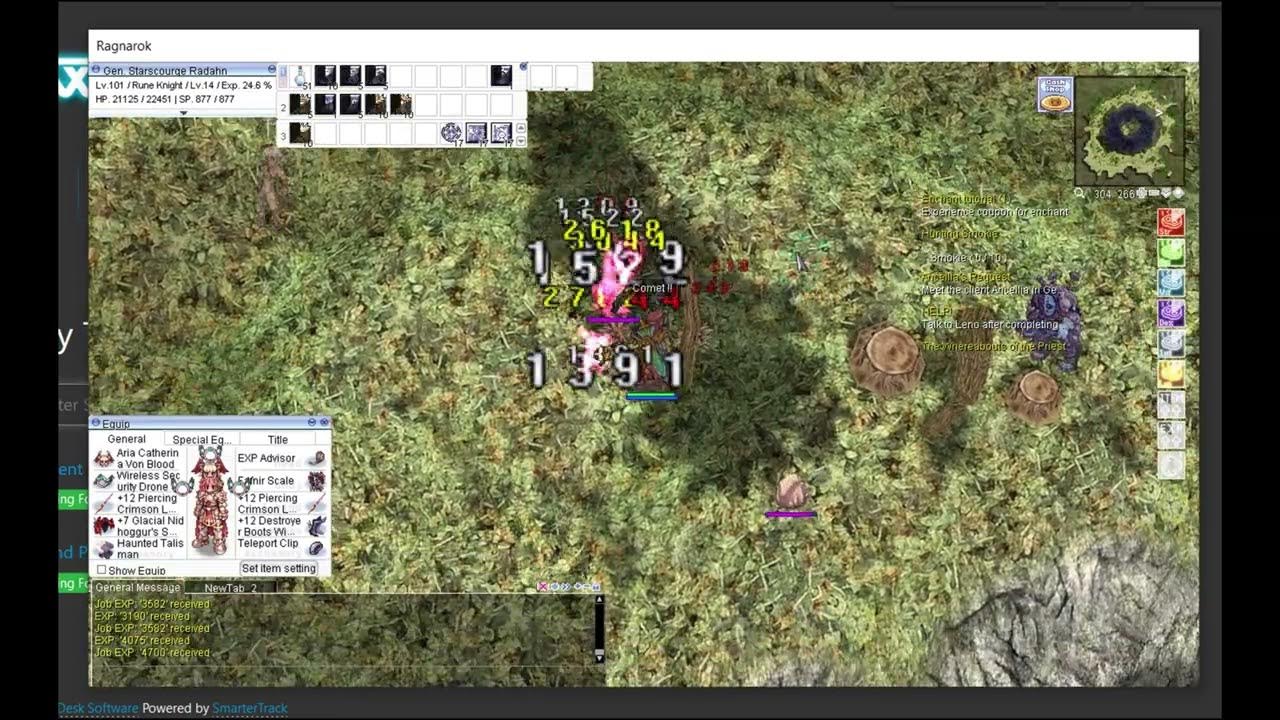 Ragnarok Online - iRO - Lazy Rune Knight build - YouTube