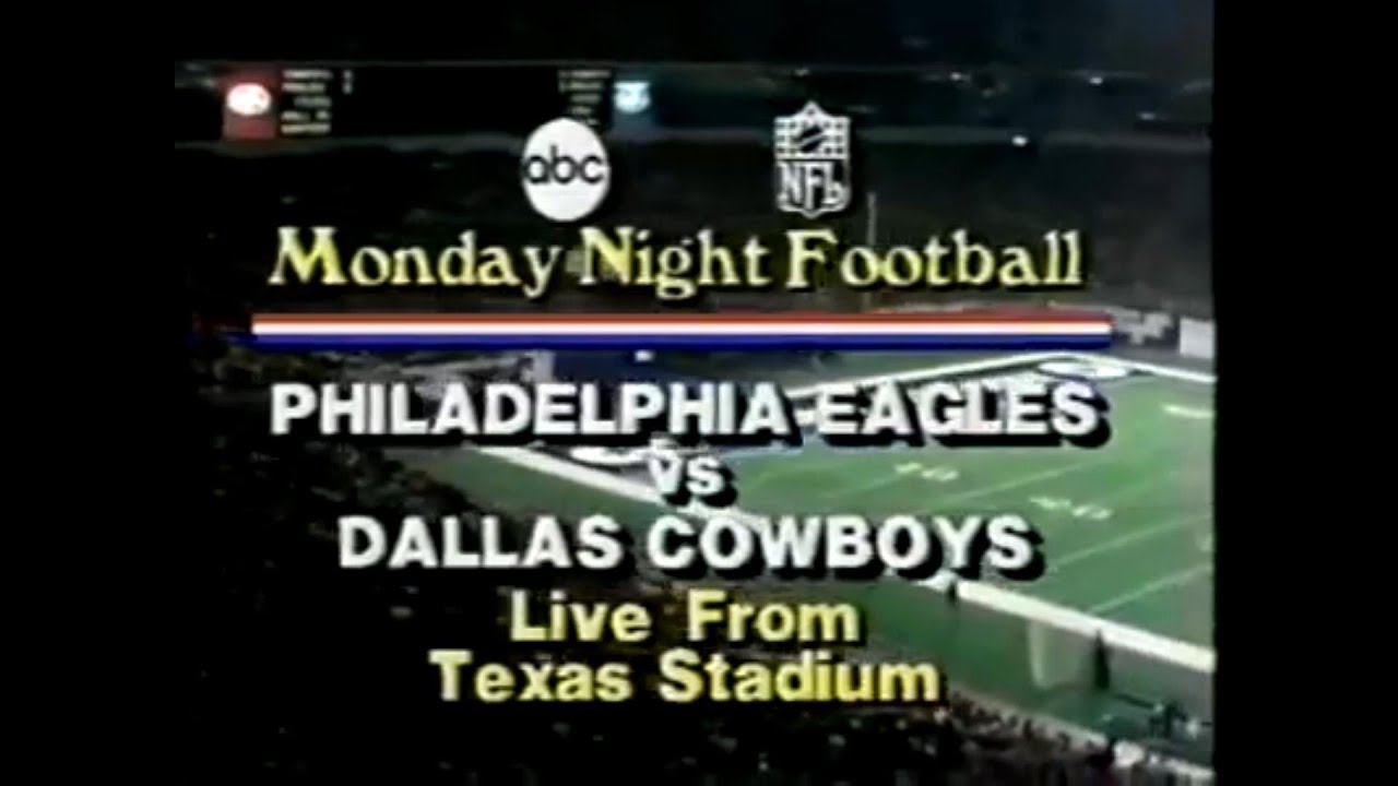 1979-11-12 Philadelphia Eagles vs Dallas Cowboys - YouTube
