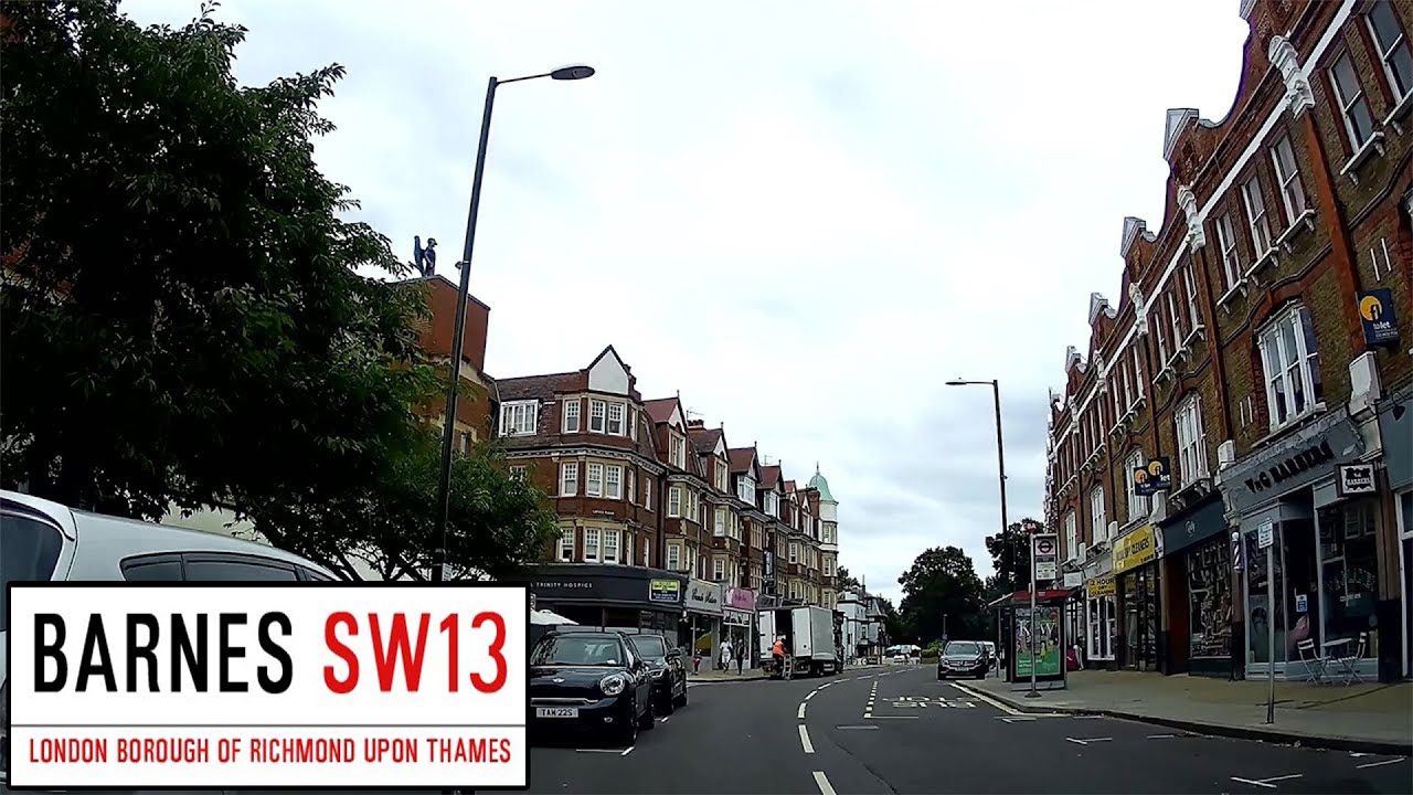A Drive Through London Barnes SW13 - YouTube