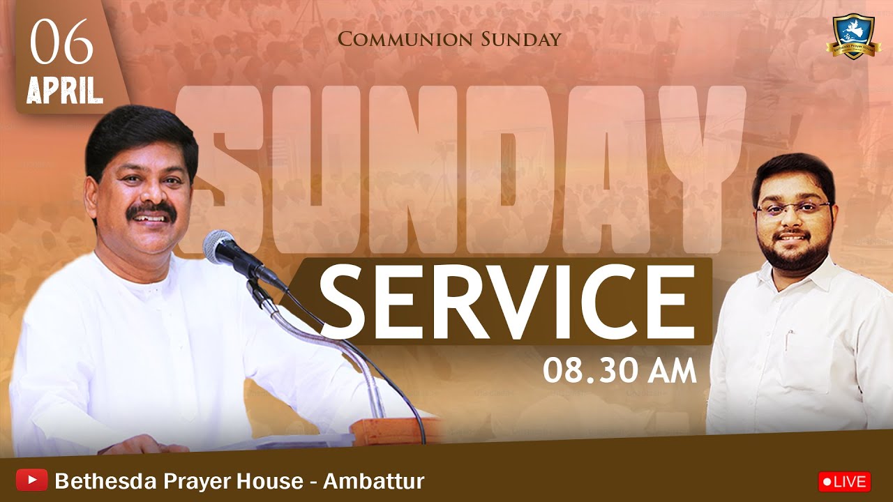LIVE | Sunday Service | Pas. D. Benny Lawrence | 06 April 2025 # ...