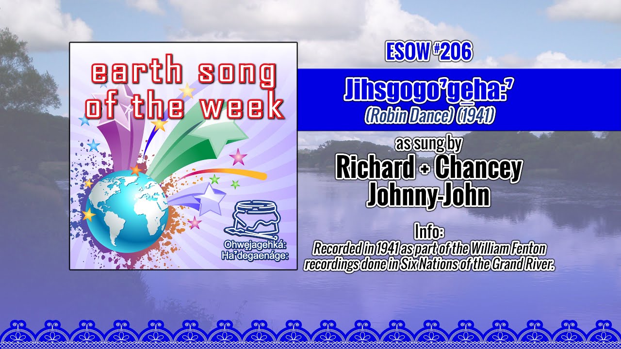 Richard + Chancey Johnny-John - Jihsgogoˀge̱ha:ˀ (Robin Dance) (1941 ...