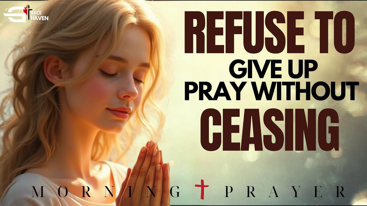 You Must Refuse To Give Up | Blessed Morning Prayer To START YOUR DAY ...