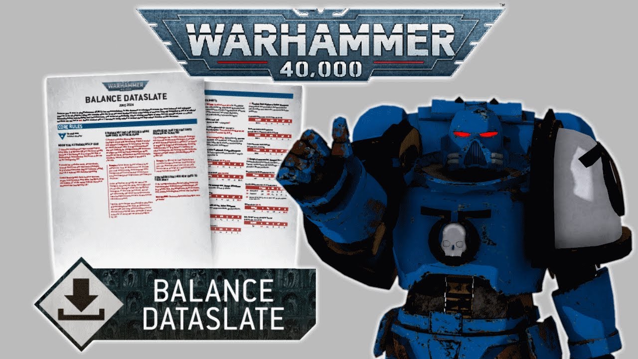 BALANCE DATASLATE - Warhammer 40.000 Rules June 2024 Update Review [1/5 ...