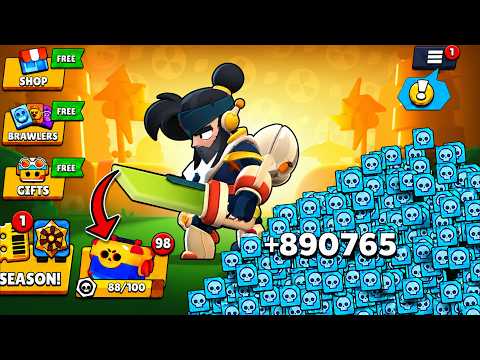 THE MOST CREDITS EVER! 😱 BRAWL STARS NEW UPDATE 🔥