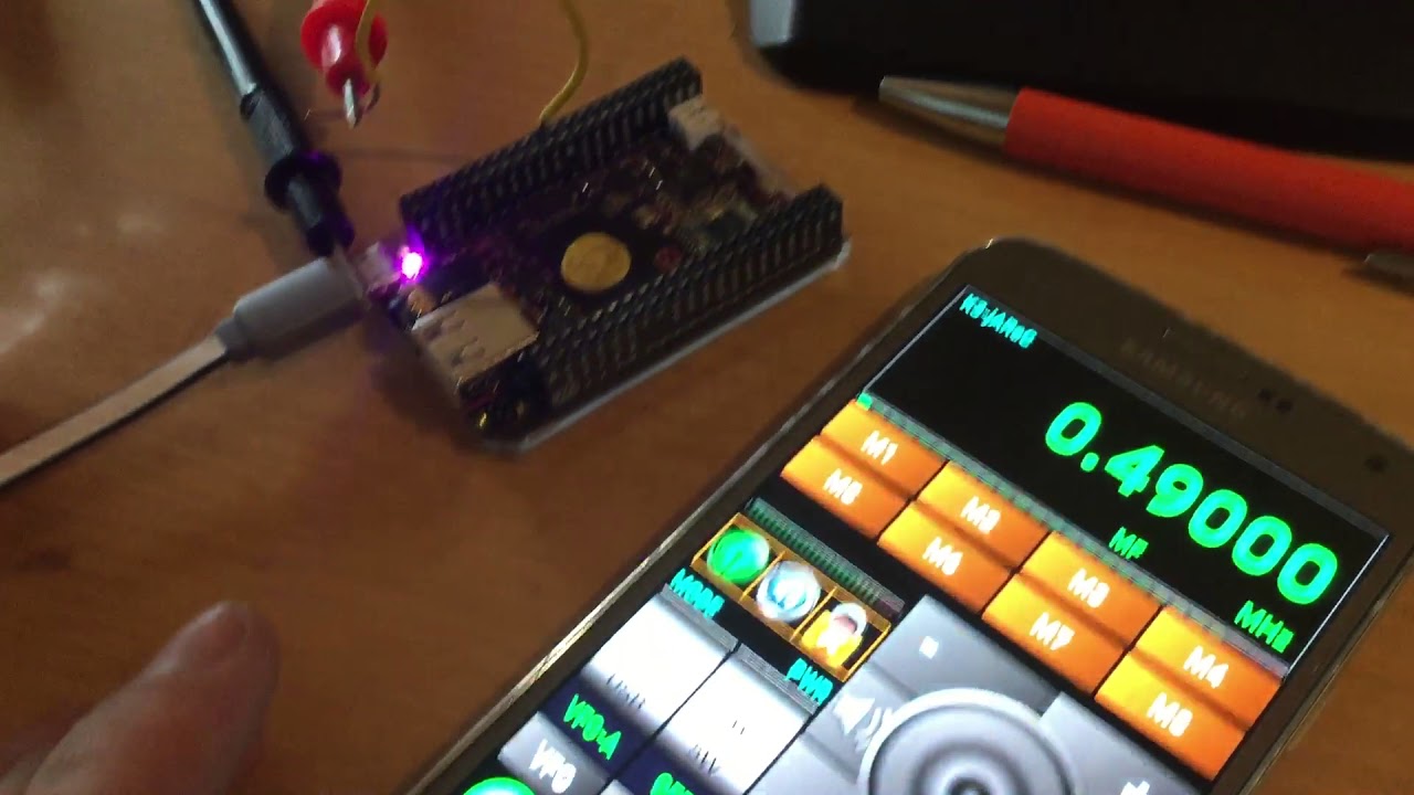 Pocket rxtx jarec test - YouTube