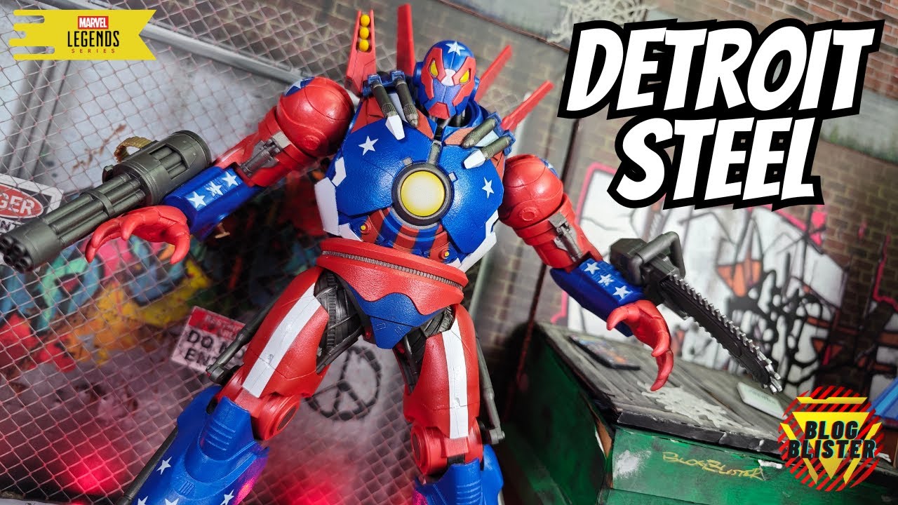 Marvel Legends Detroit Steel Deluxe Hasbro Pulse Exclusive Reseña ...