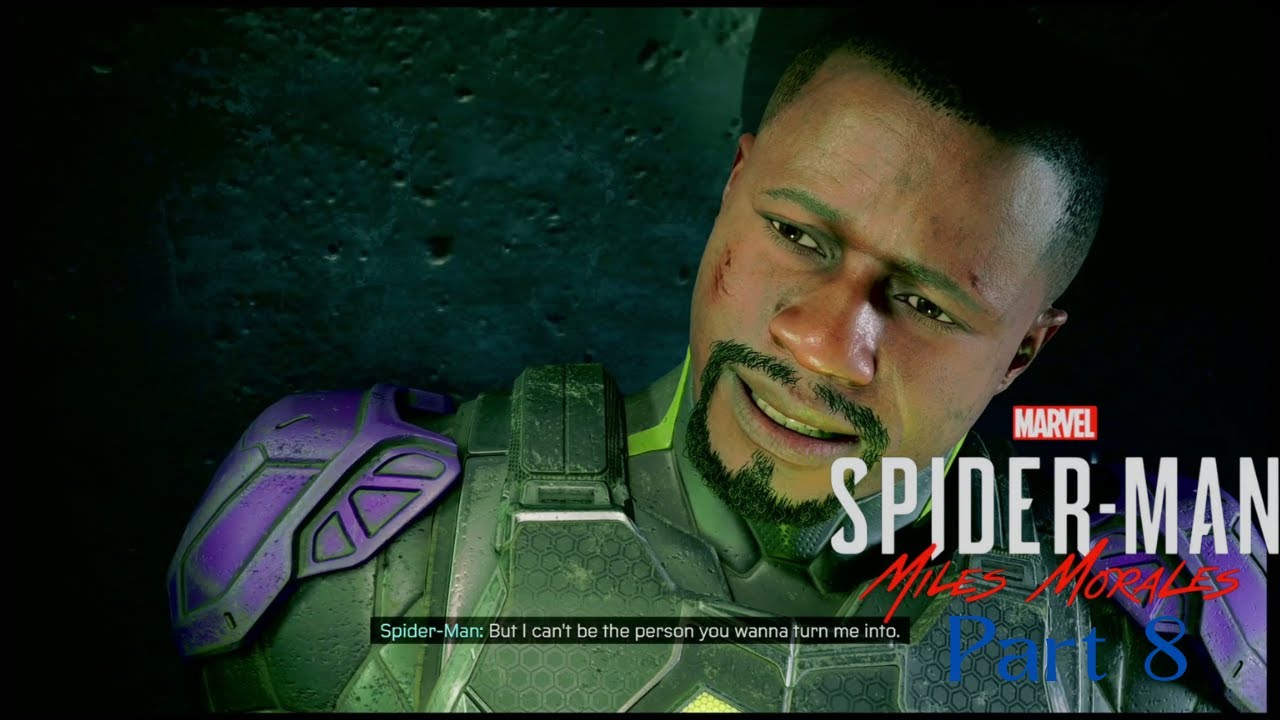 Spider-Man Miles Morales PS4 Pro Part 8 Prowler Boss Fight - YouTube