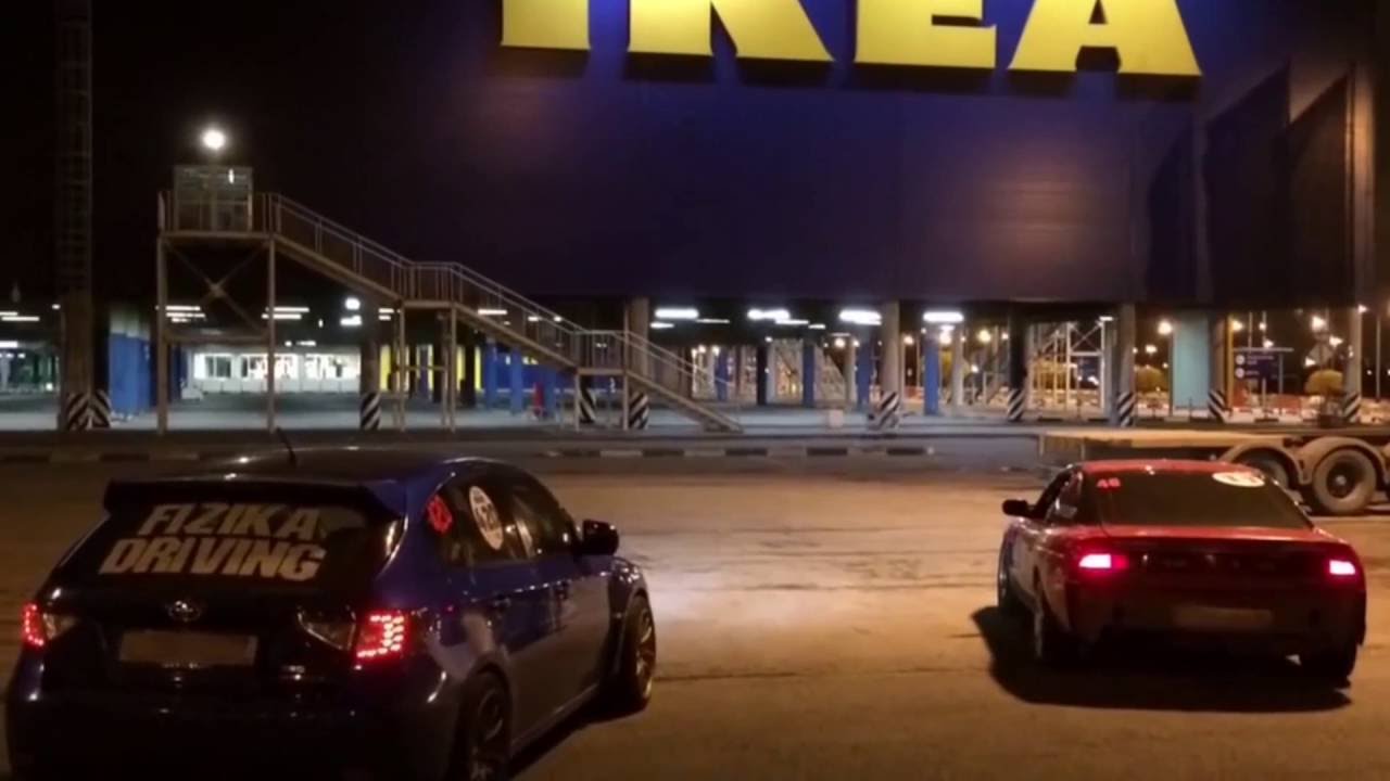 Streetracing IKEA - YouTube