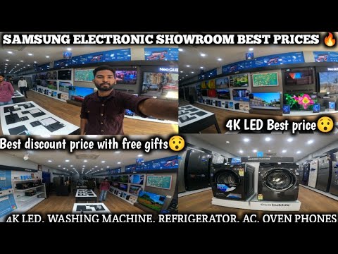 SAMSUNG SHOWROOM ALL ELECTRONIC ITEMS PRICE LIST🔥 Best discount 😯 ...