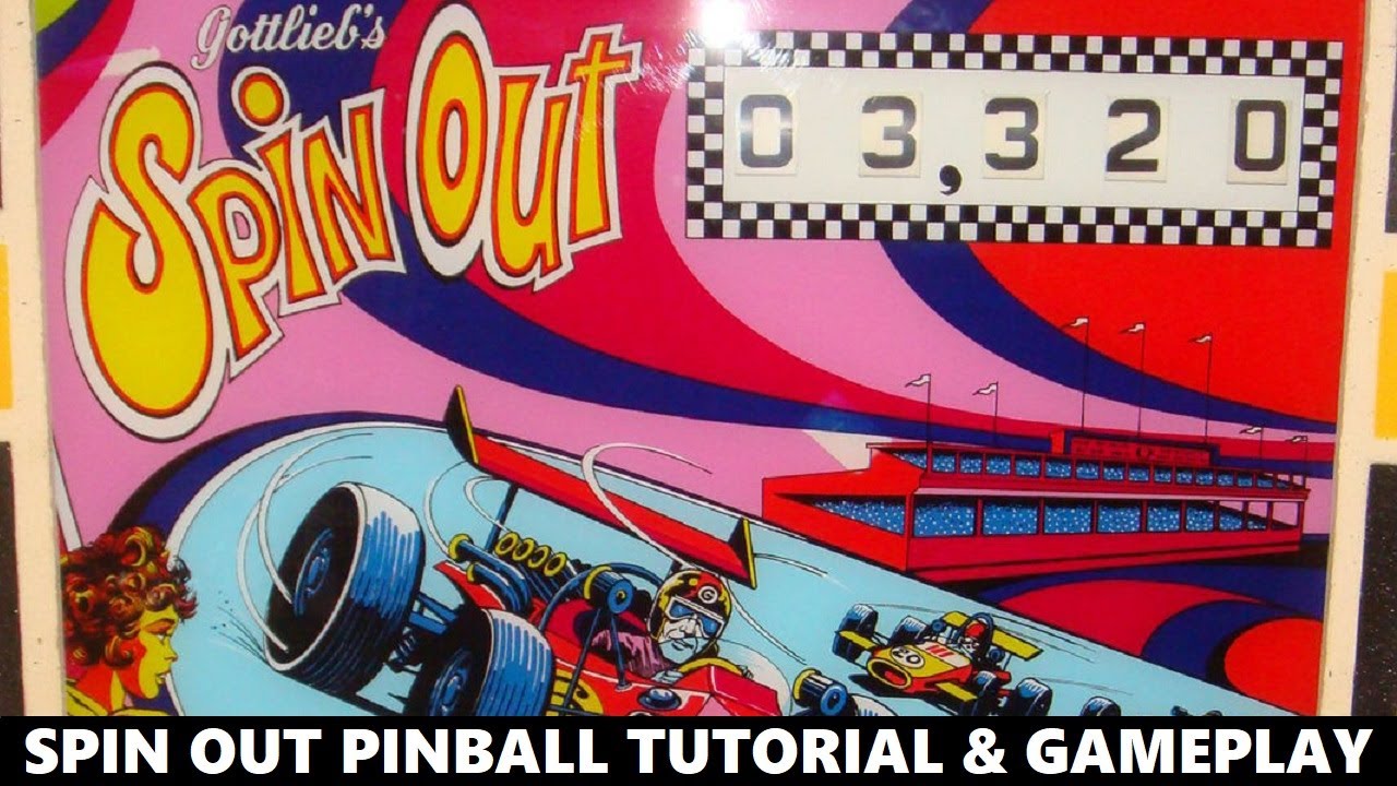 Spin Out Pinball Tutorial & Gameplay (Gottlieb 1975) - YouTube