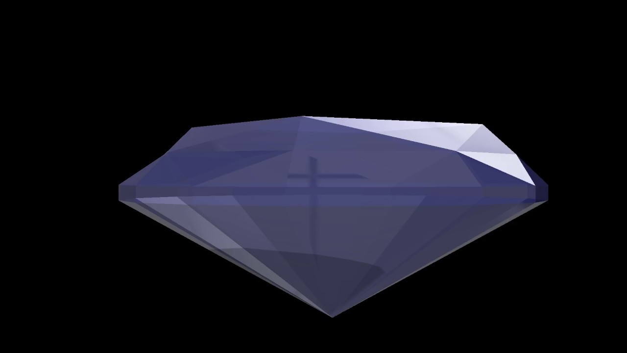 Blue Diamond design in Fusion 360 - YouTube