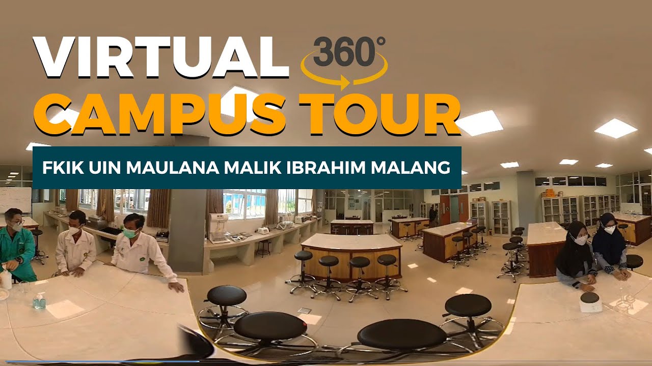 Virtual Campus Tour 360° FKIK UIN Malang - YouTube