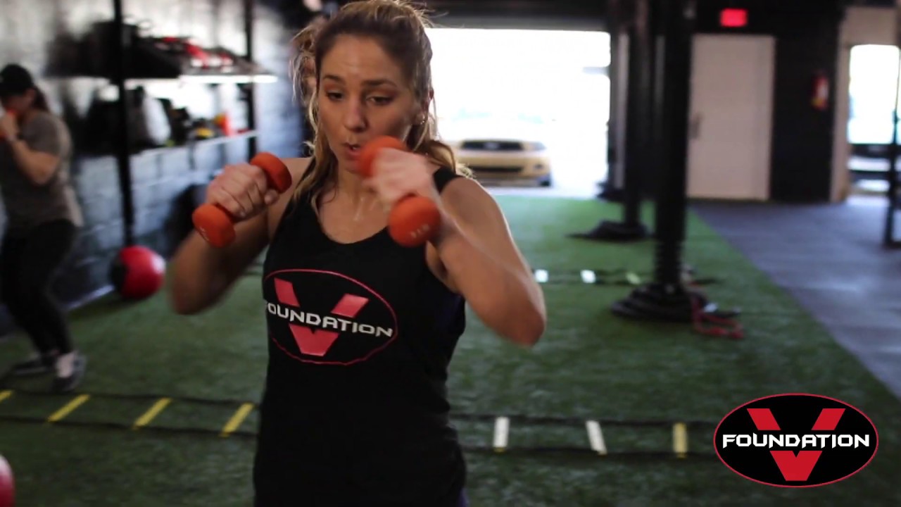Hiit Boxing at Foundation V - YouTube