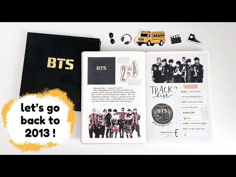 i started a BTS LYRICS JOURNAL!