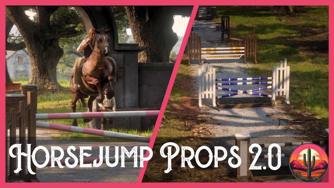 Horsejump Props 2.0 - 20 Props | Spooner | RedM - YouTube