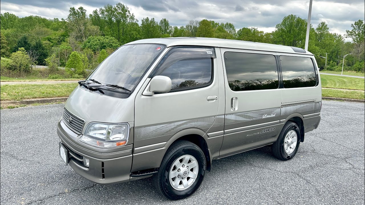 1997 TOYOTA HIACE SUPER CUSTOM LIMITED KZH106 - TURBO DIESEL - 4WD ...
