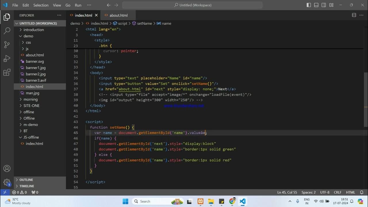 Localstorage in JS - YouTube