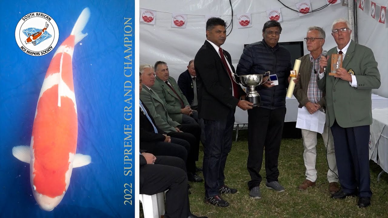 Roy Pillay, owner of the 2022 Supreme Grand Champion at the 2022 South ...