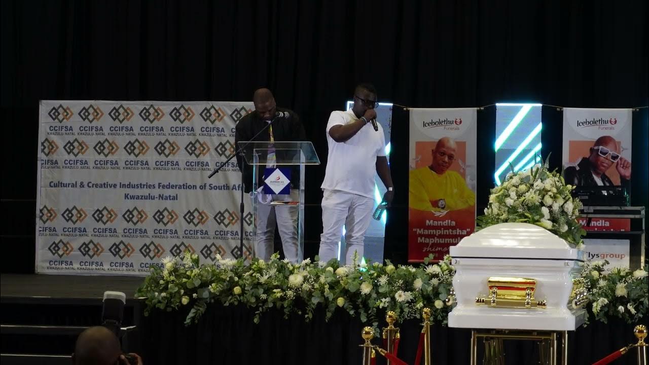 Mampintsha's Best uMtho ubonga uBabes Wodumo at Mampintsha's Funeral - YouTube