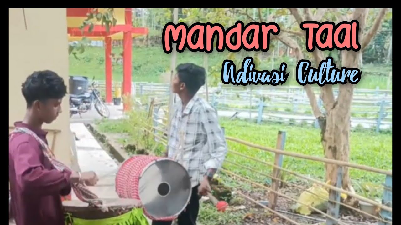 Mandar Taal l Traditional Instrument of Adivasi Culture l #mandar l # ...