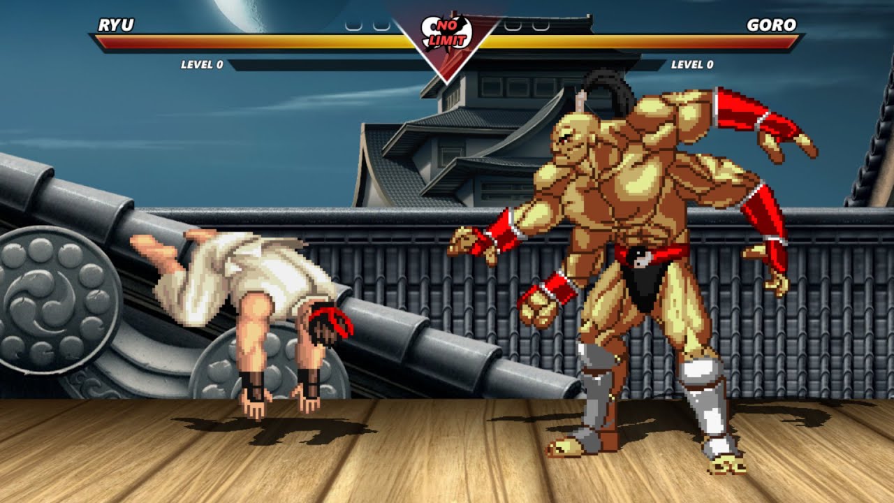 Ryu VS Goro - Highest Level Intense Fight - YouTube