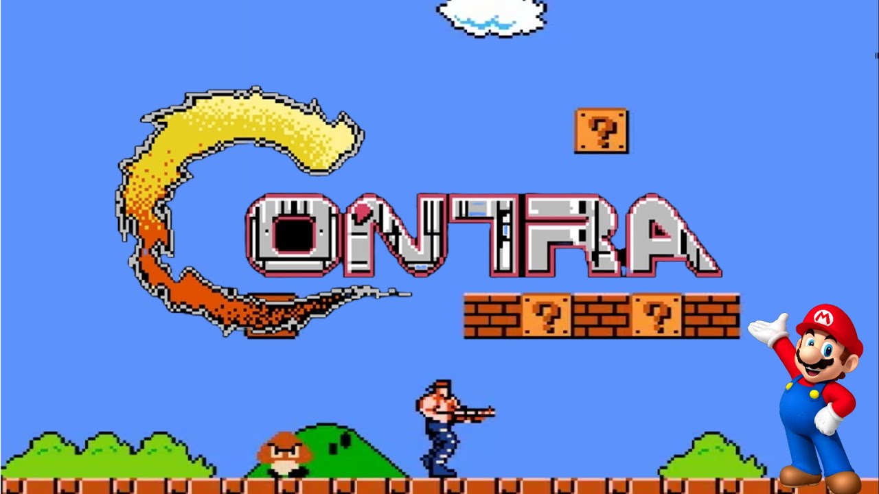 Contra in Super Mario Bros | Rom Hack | #contra #mario #retrogaming ...
