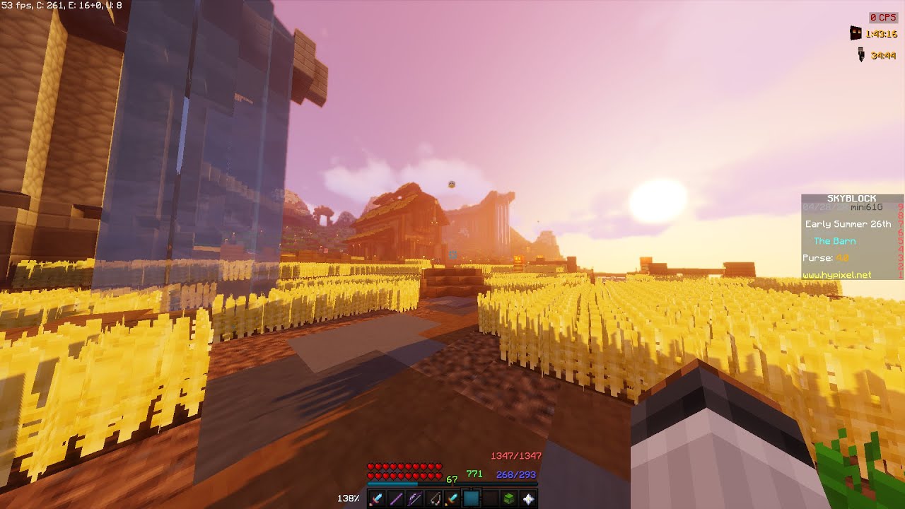 The Barn Hypixel Skyblock (Minecraft) - YouTube