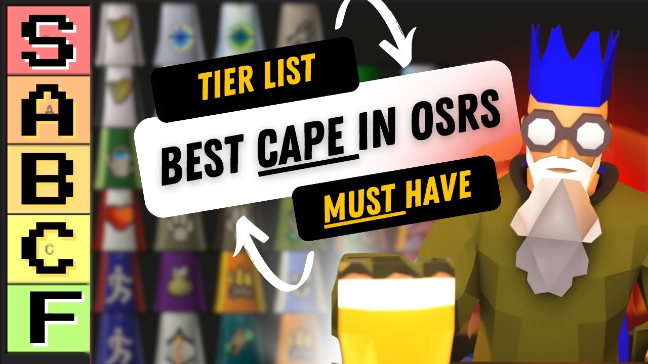 What is the BEST cape in OSRS Tier List? - YouTube