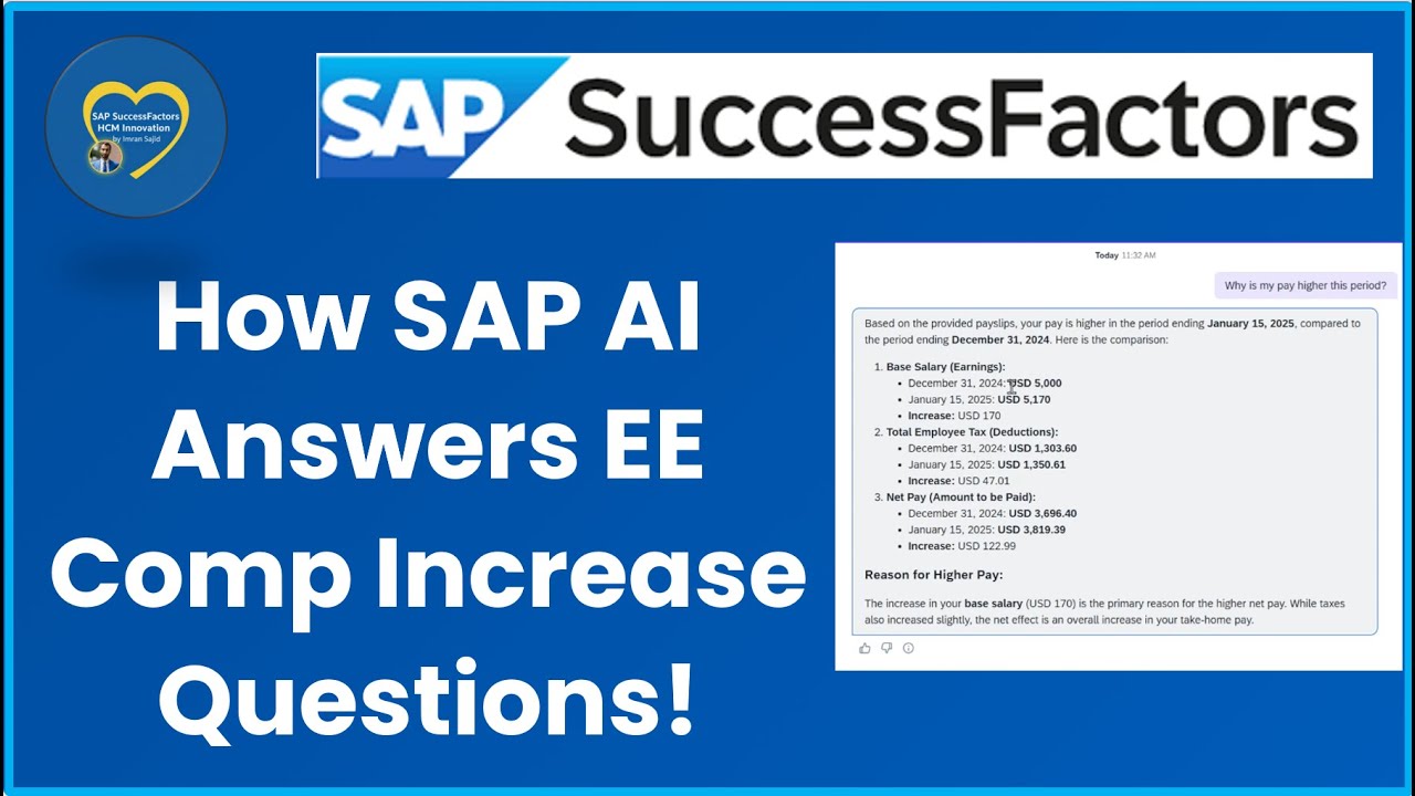 Ask AI! SAP SuccessFactors Compensation Merit Increase Explained by ...