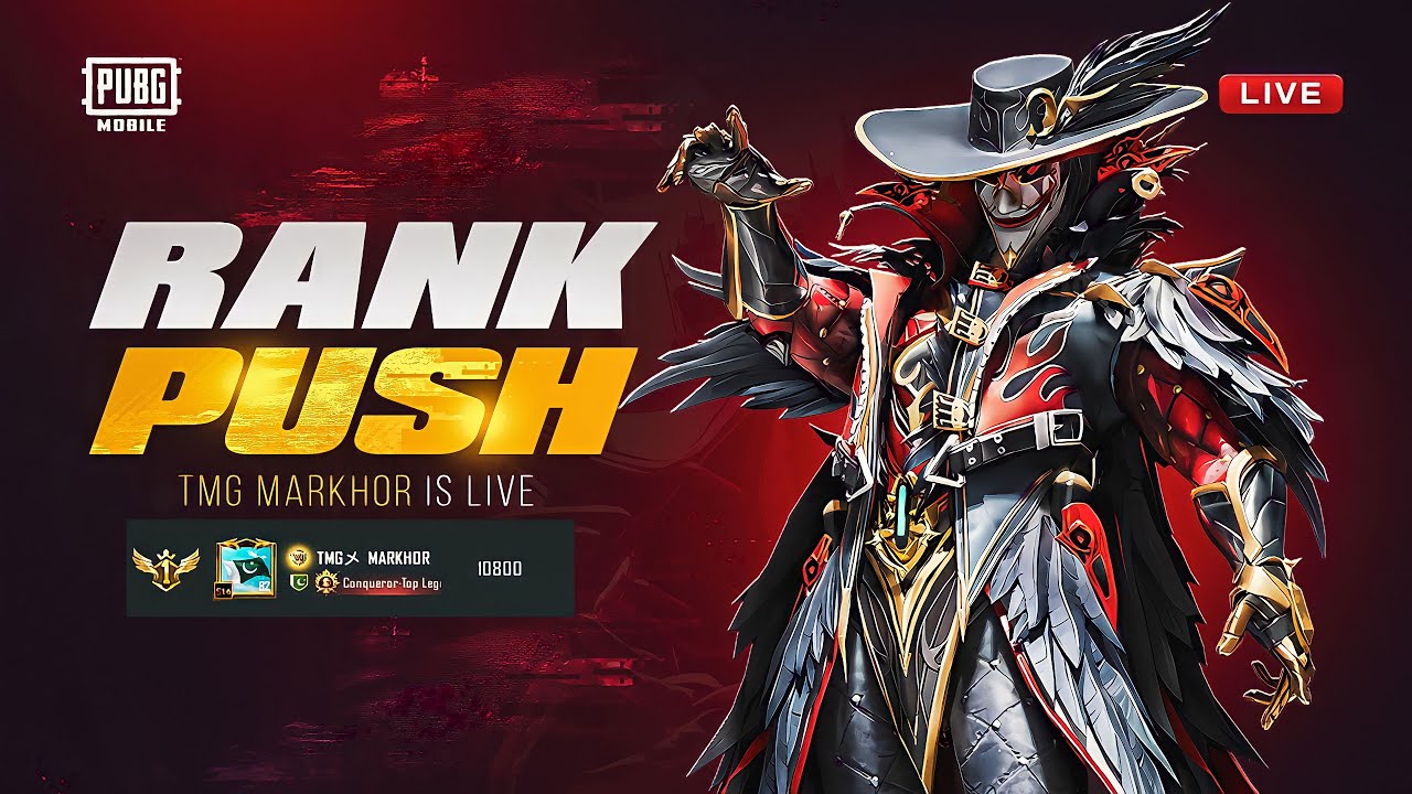 TMG vs TMG | Joining Random Custom Rooms | TMG MARKHOR | PUBG Live ...