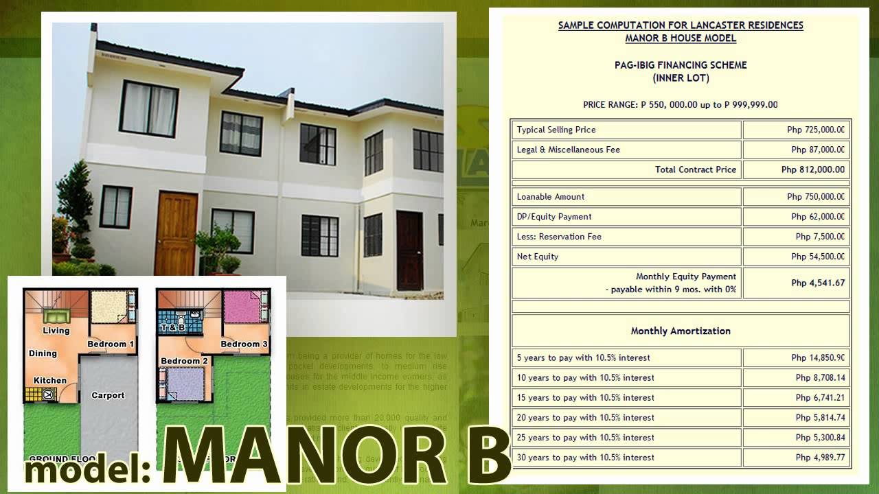 Lancaster Residences - model: Manor B - YouTube