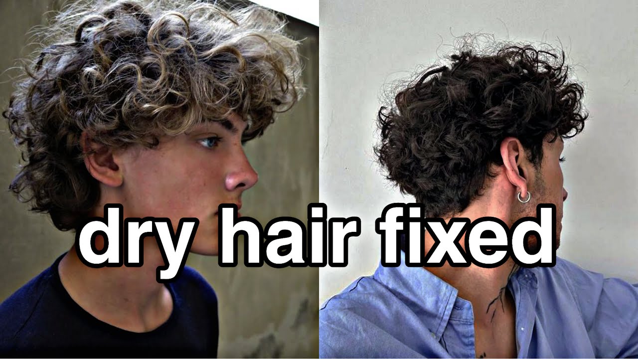 DRY HAIR FIXED 1 WEEK😃 - YouTube