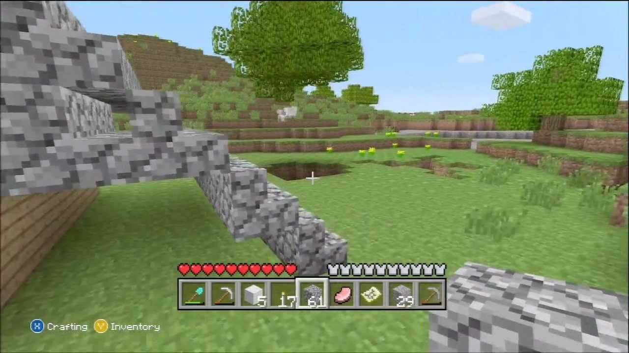 Minecraft for Xbox 360 Part 18 - Note Blocks, and the floating tree ...