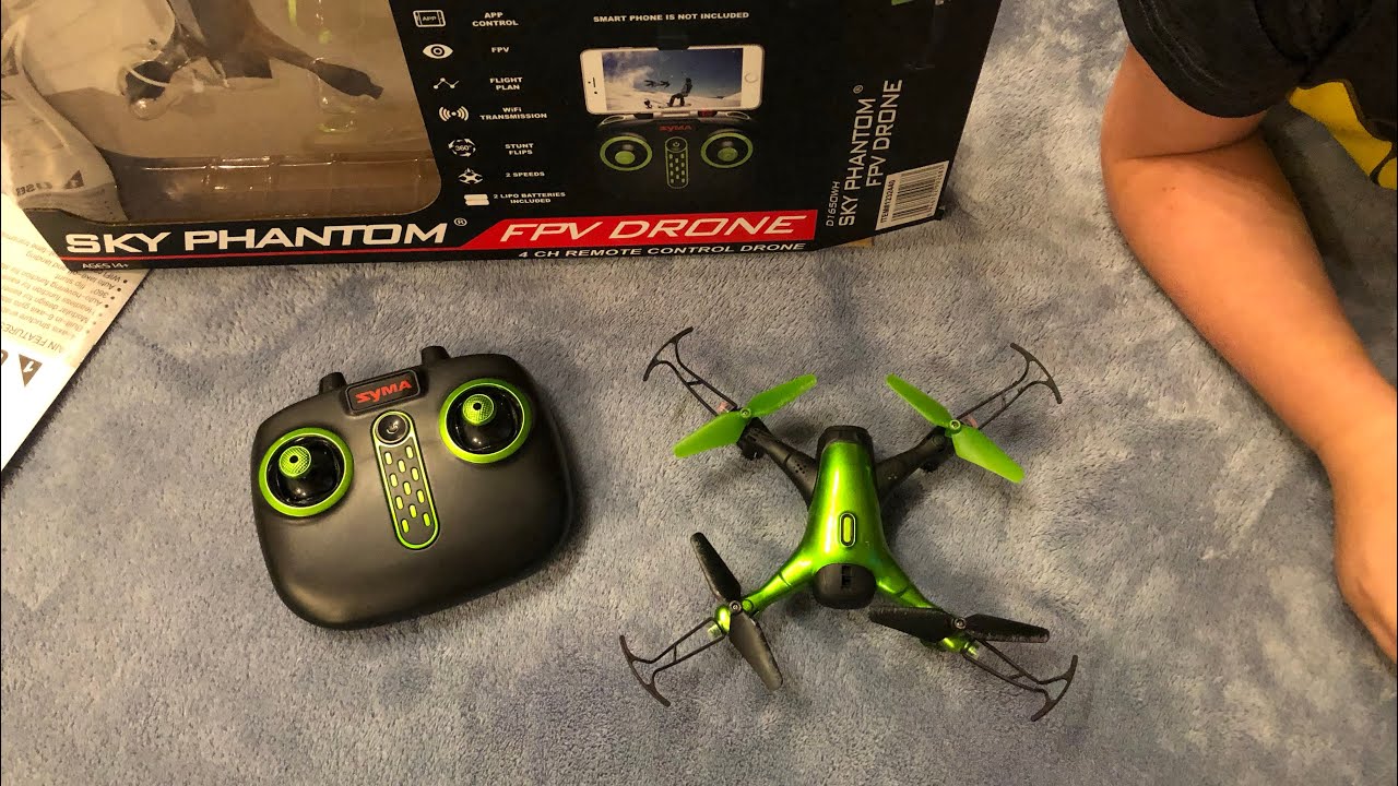 Drone Sky Phantom FPV Costco Review - YouTube